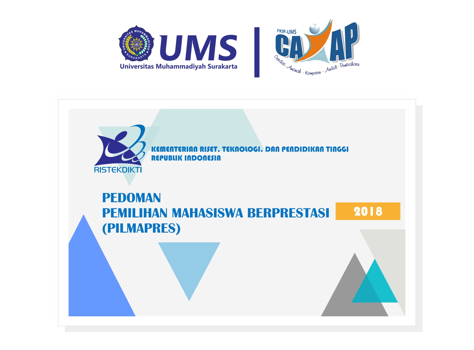 PEDOMAN PILMAPRES 2018 – Fakultas Keguruan dan Ilmu Pendidikan