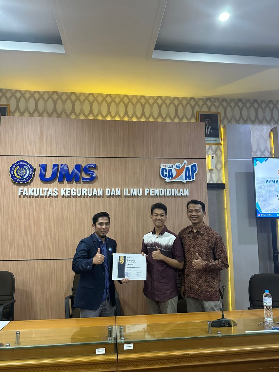 Tiga Mahasiswa Terpilih SIap Beprestasi di PILMAPRES 2026 – Fakultas ...